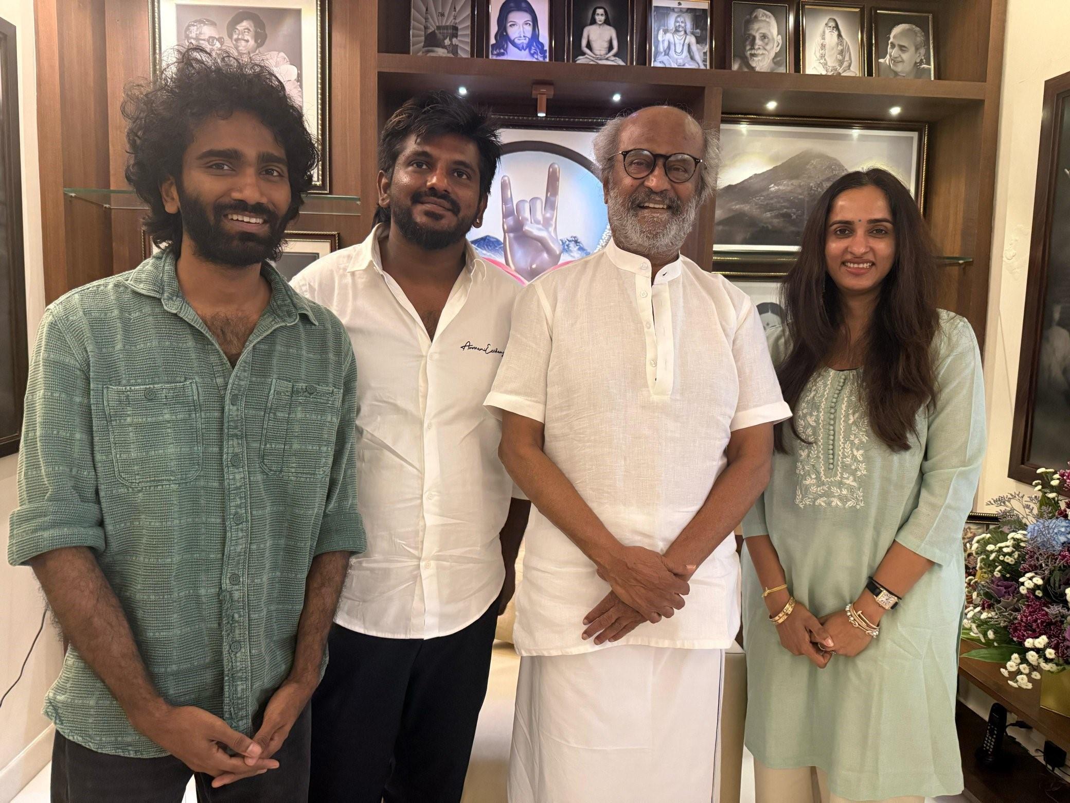 Dragon star Pradeep Ranganathan shares elation at meeting Superstar Rajinikanth Tamil Movie ...